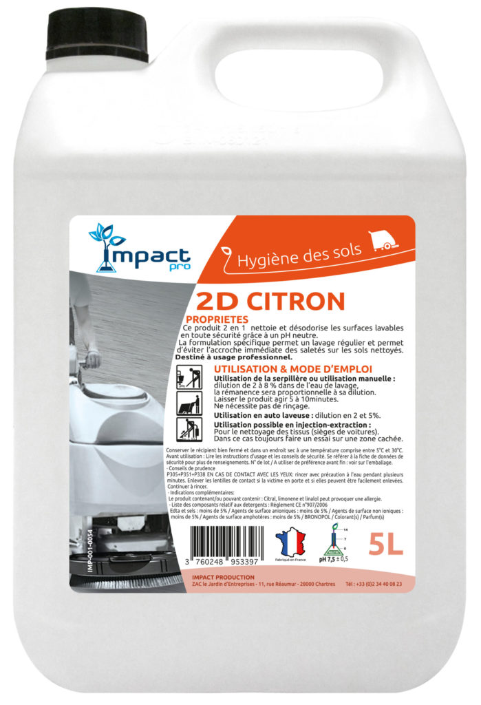 2D CITRON - Impact pro